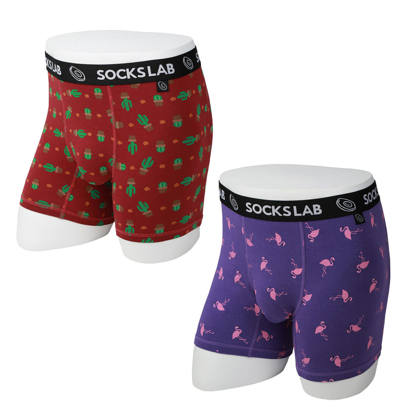 Boxers - Pack x2 - Cactus-Flamenco – Socks Lab