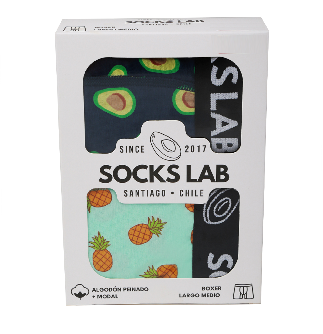 Boxers - Pack x2 - Palta-Piña – Socks Lab